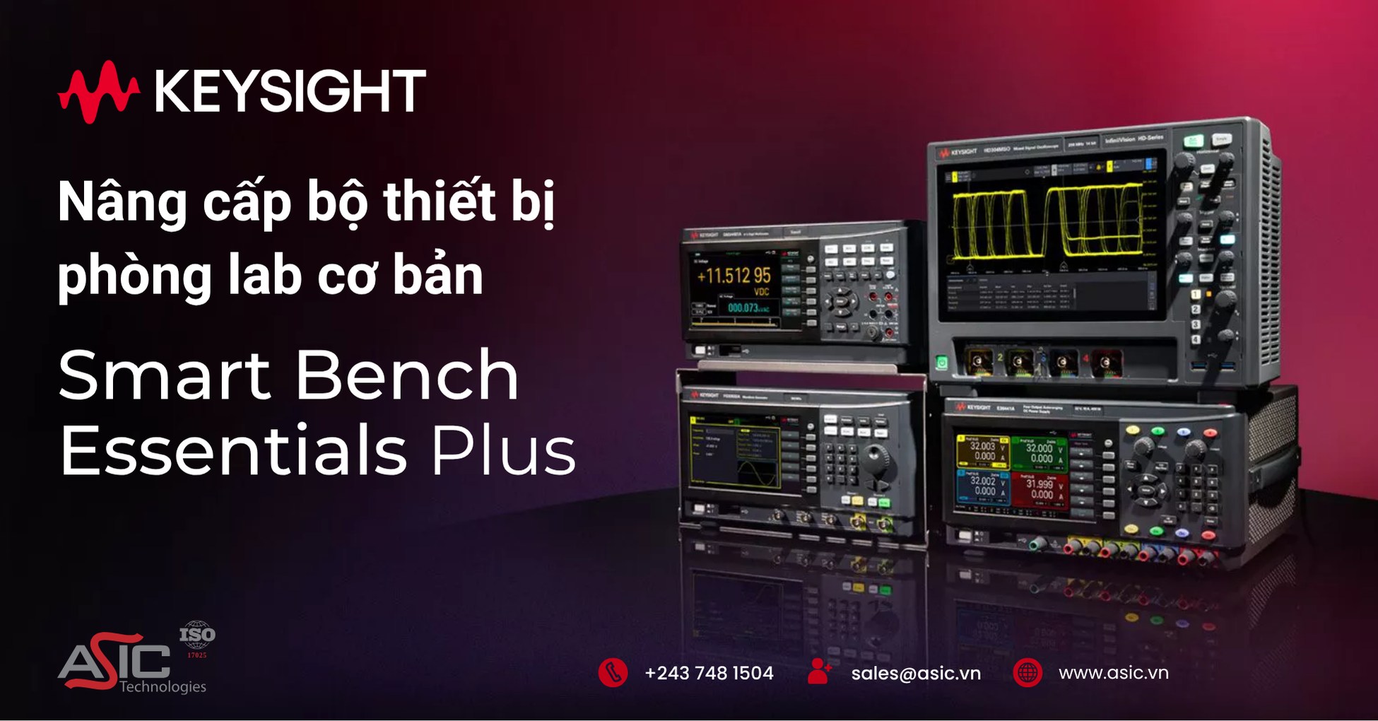 Keysight Smart Bench Essential Plus – Bản nâng cấp mạnh mẽ dành cho ...